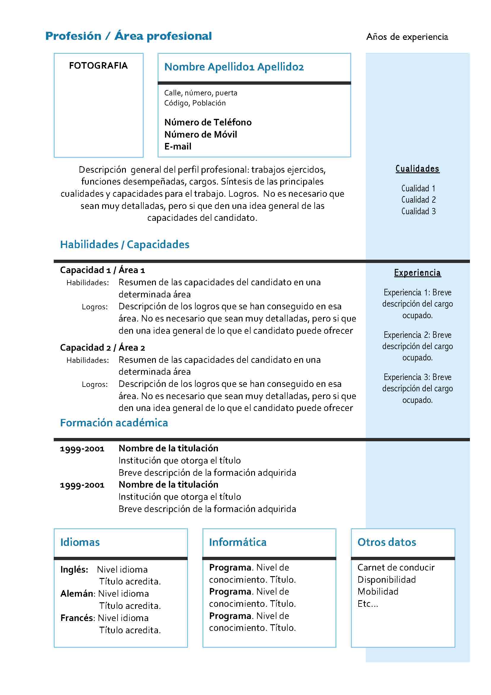 El currículum funcional o temático Modelo Curriculum